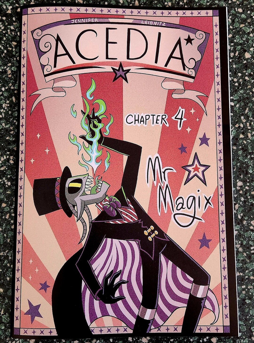 ACEDIA Comic - Chapter 4 - Mr Magix - Etsy