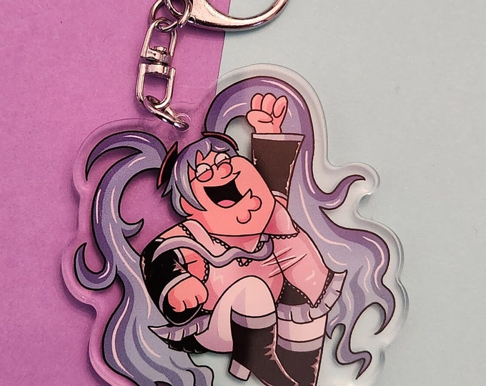 Peter Griffin Vocaloid Acrylic Charm - Etsy