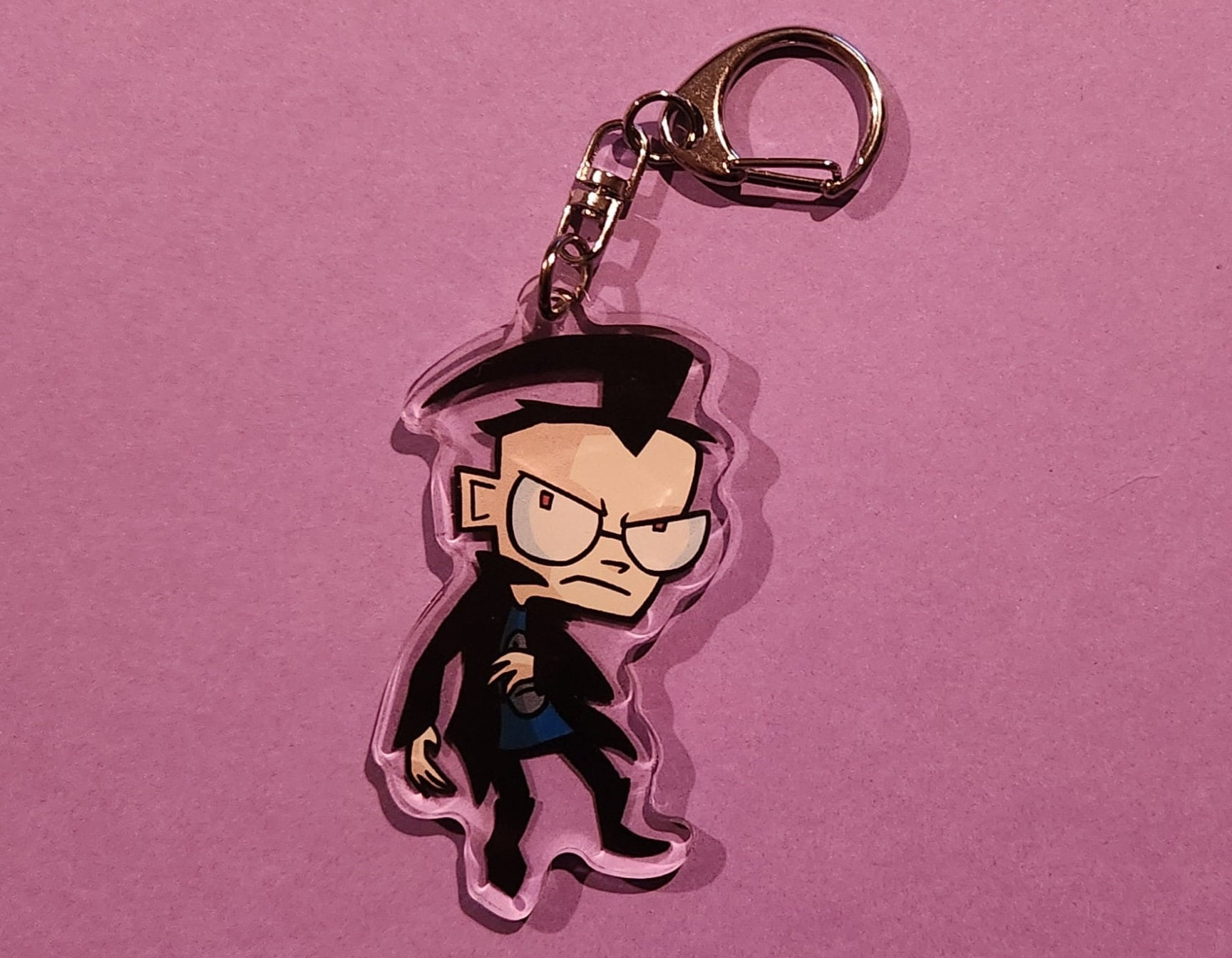 Invader Zim Dib Acrylic Charm - Etsy