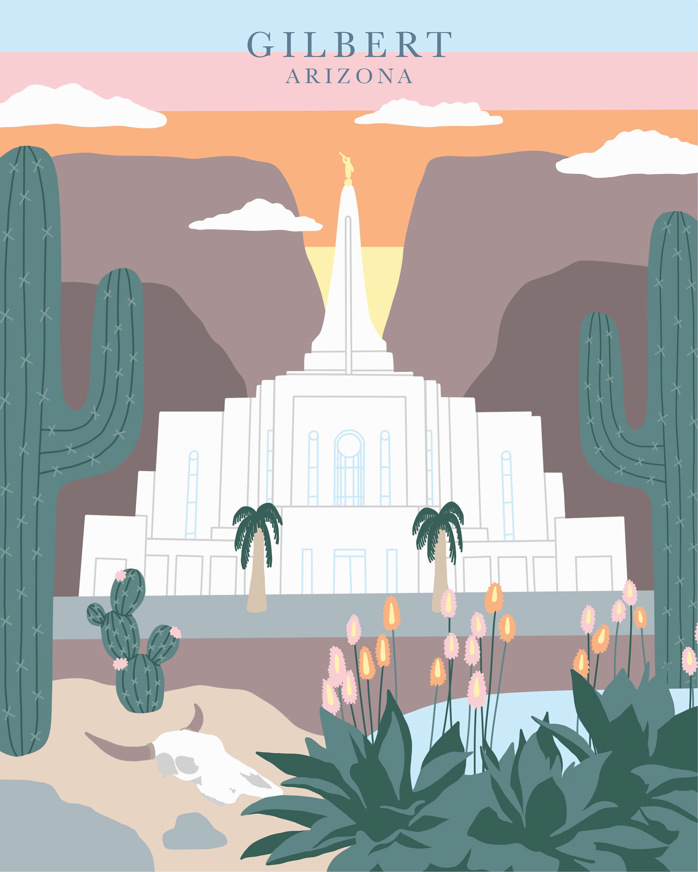 Gilbert Arizona Temple - Etsy