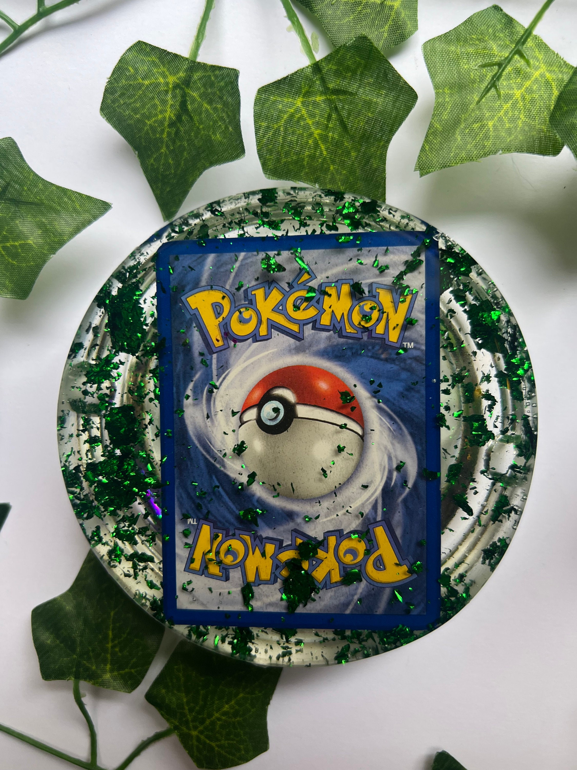 Custom Glossy Bulbasaur Pokemon Card Ashtray | - Customizable - Etsy