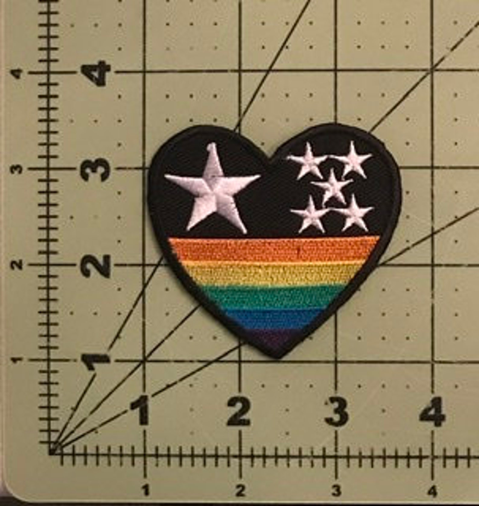 Lgbt Iron On Patch Gay Pride Iron On Patch Jacket Sew On Patch Etsy Uk