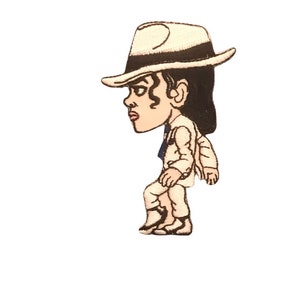 Michael Jackson Patch Vintage Style Iron on Patch Jacket Sew on Patch ...