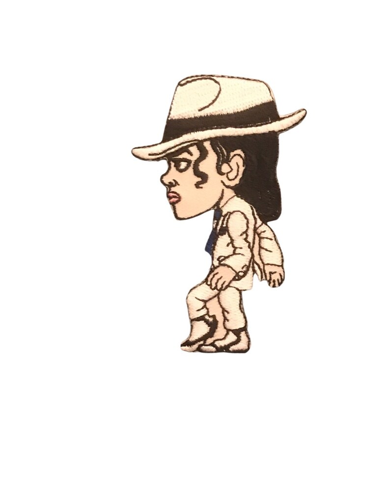 Michael Jackson Patch Vintage Style Iron on Patch Jacket Sew | Etsy