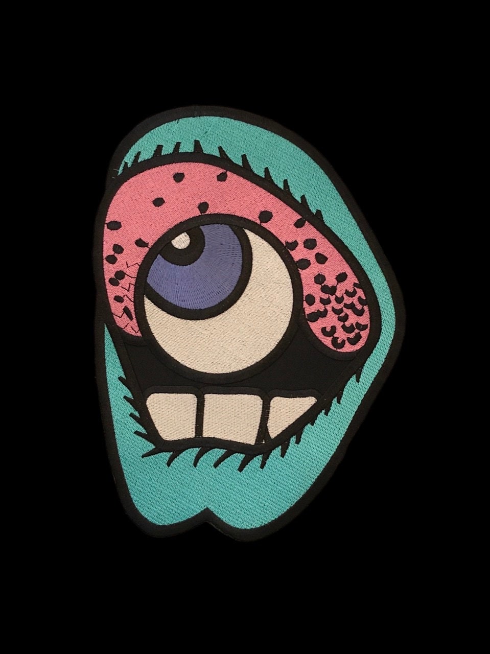 Large Monsters Inc Back Patch Biker Iron or Sew on Patch Biker | Etsy