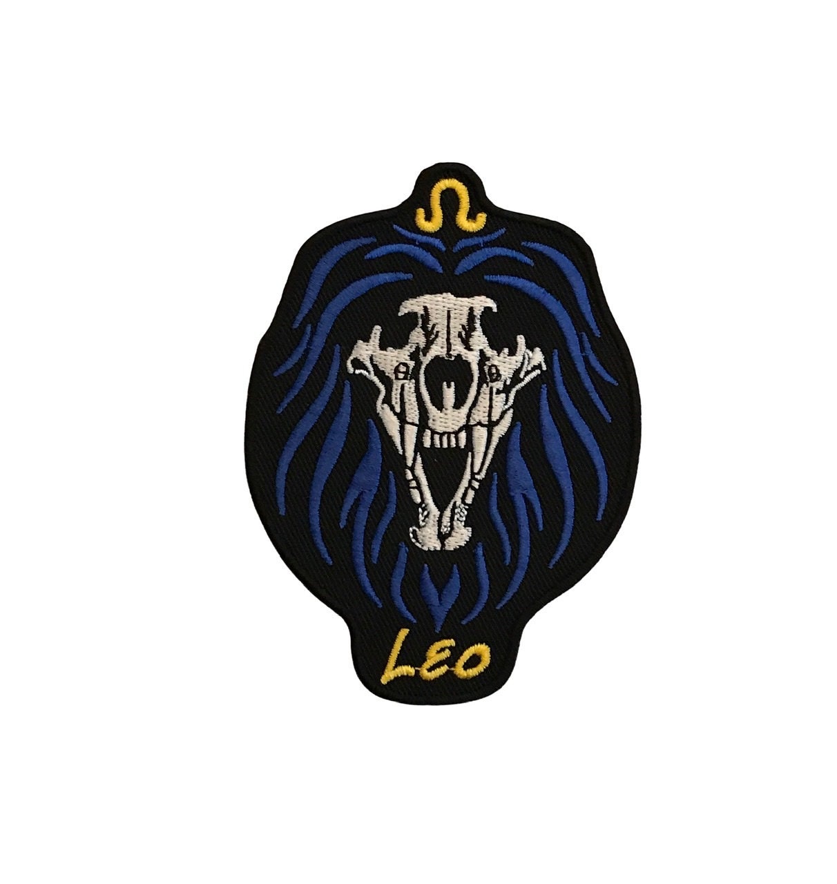 Leo Zodiac Patch Vintage Iron On Patch Jacket Sew on Patch | Etsy