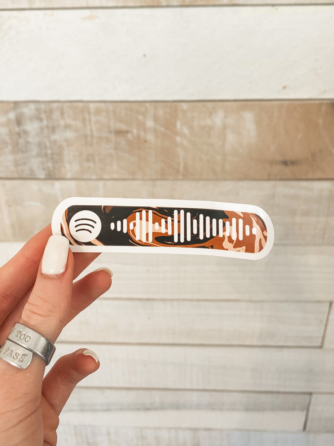 Custom Spotify Code Sticker - Etsy