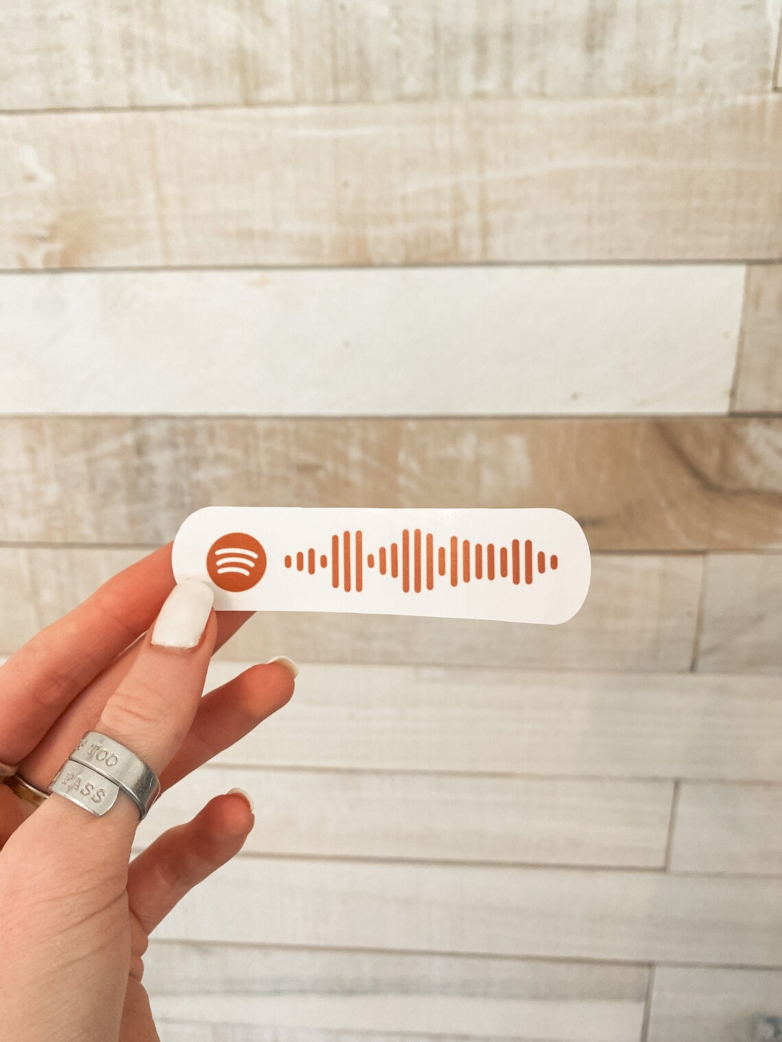 Custom Spotify Code Sticker - Etsy