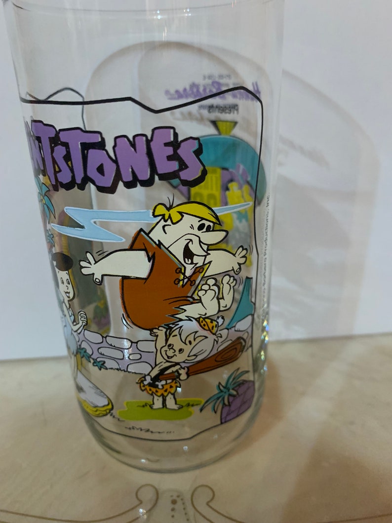 Flintstones Glass 1964 the First 30 Years (hardies) Little Bamm Bamm ...