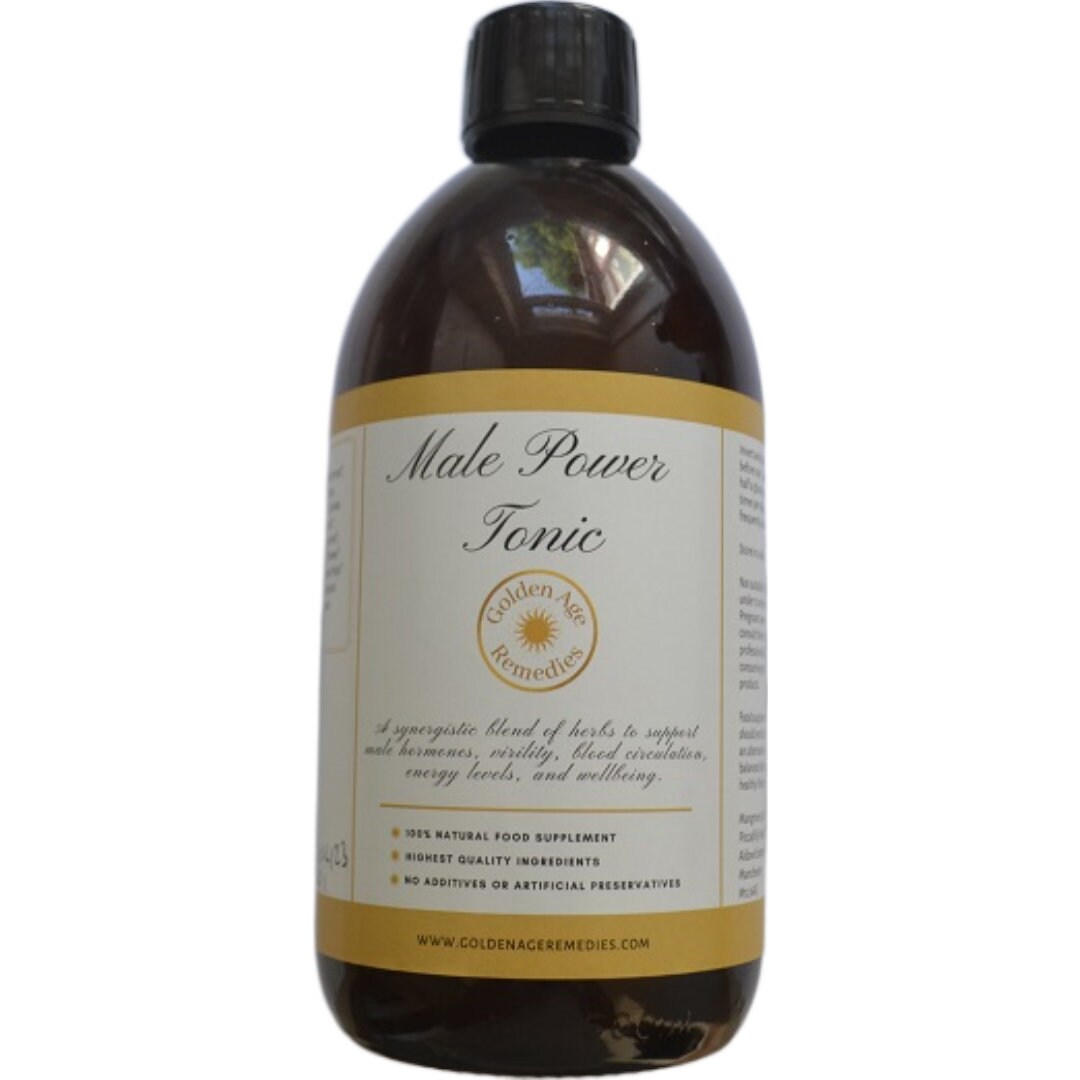 Male Power Tonic: A Synergistic Blend of Herbs to Support Male Hormones ...