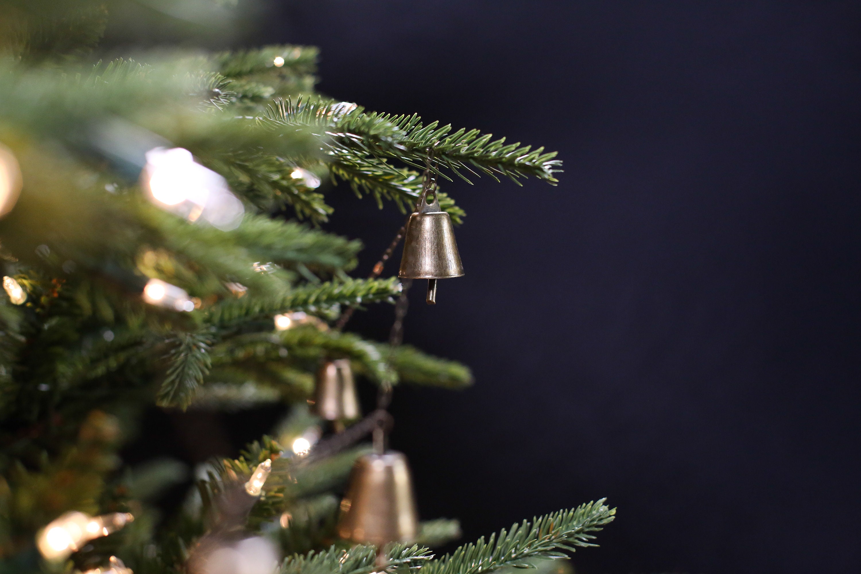 Antique Gold Finish Bell Garland Brass Bell Chain Garland - Etsy