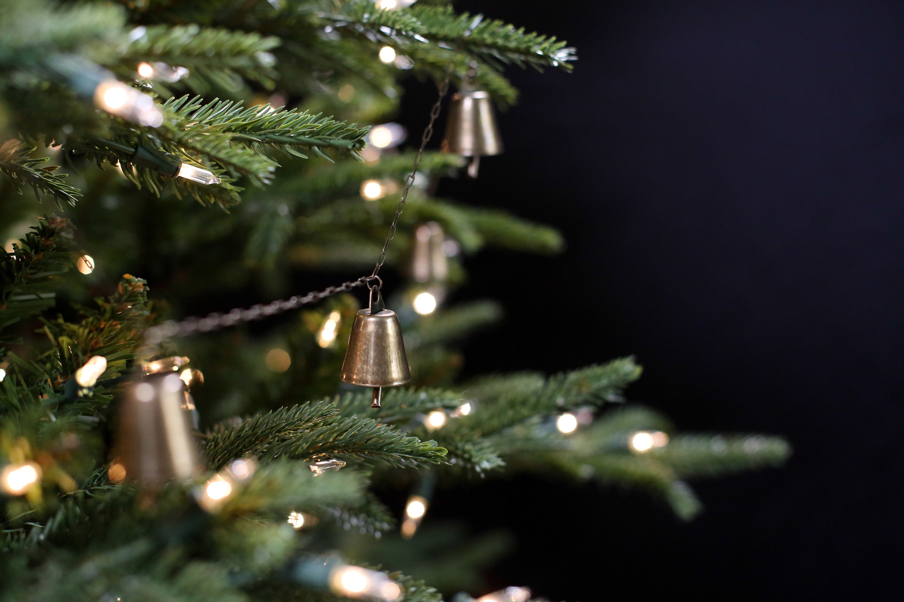 Antique Gold Finish Bell Garland Brass Bell Chain Garland - Etsy