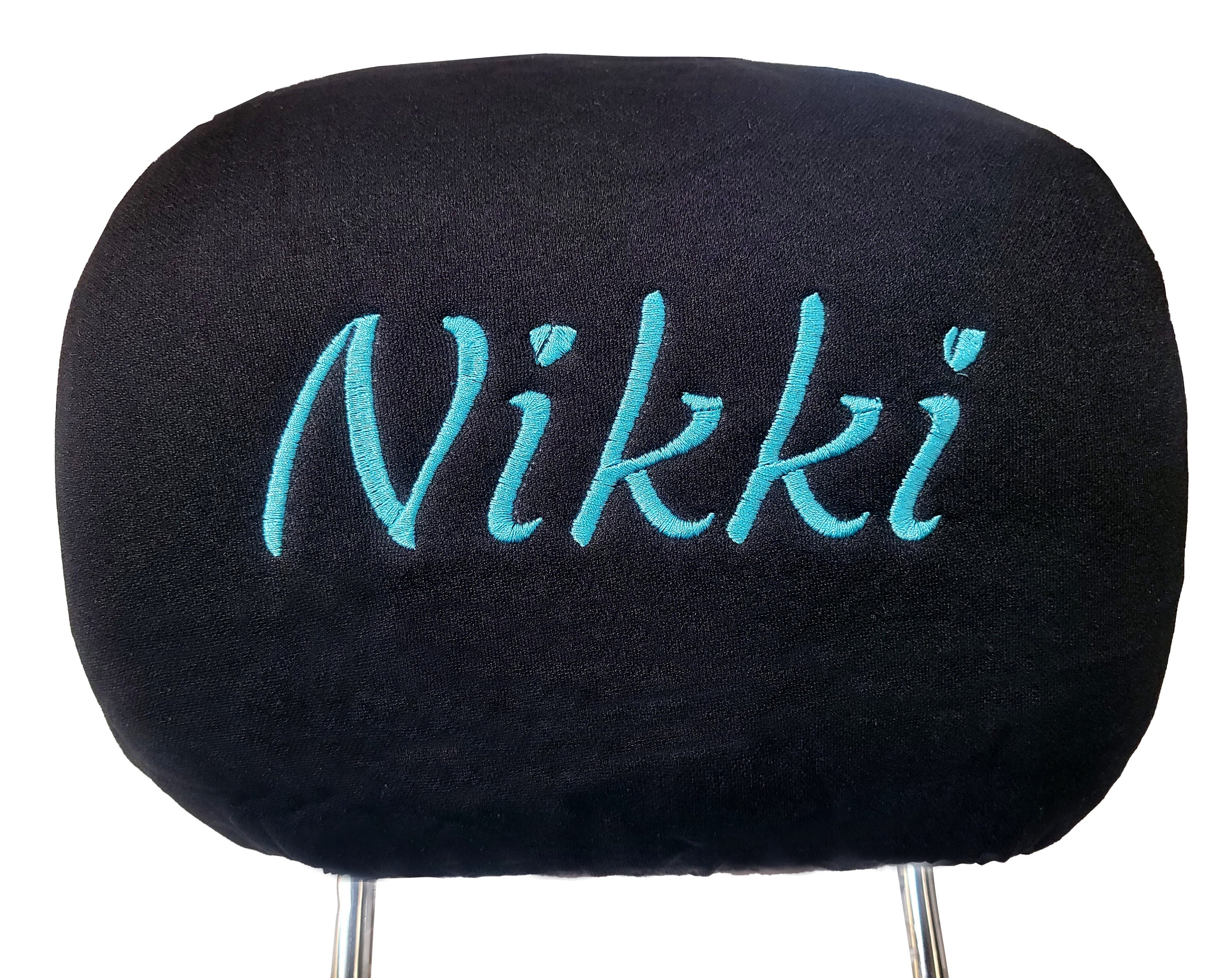 Personalized customized embroidery black color AUTO Truck SUV car seat ...