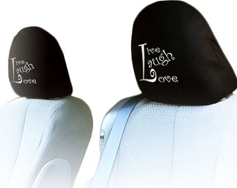 Car Headrest Embroidery - Etsy
