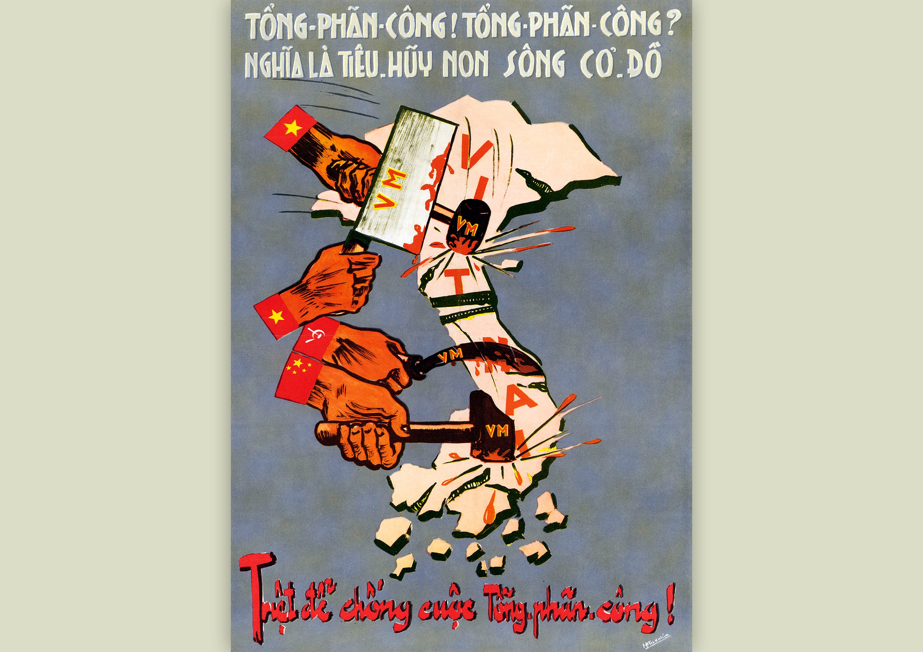 Anticommunistische Propagandaposters Aus Politik Und Zeitgeschichte