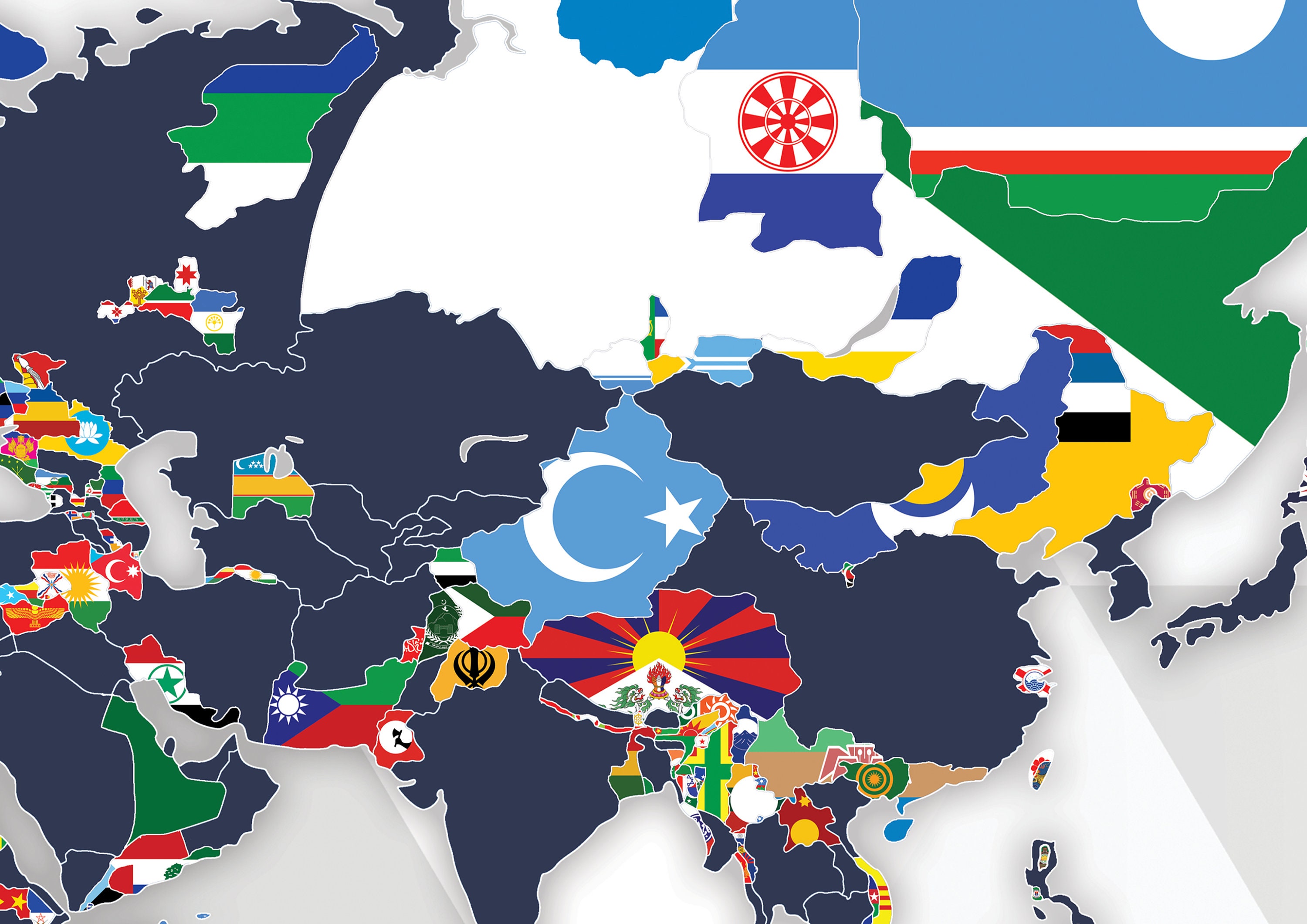 Separatist Movements' Map Print - Etsy Canada