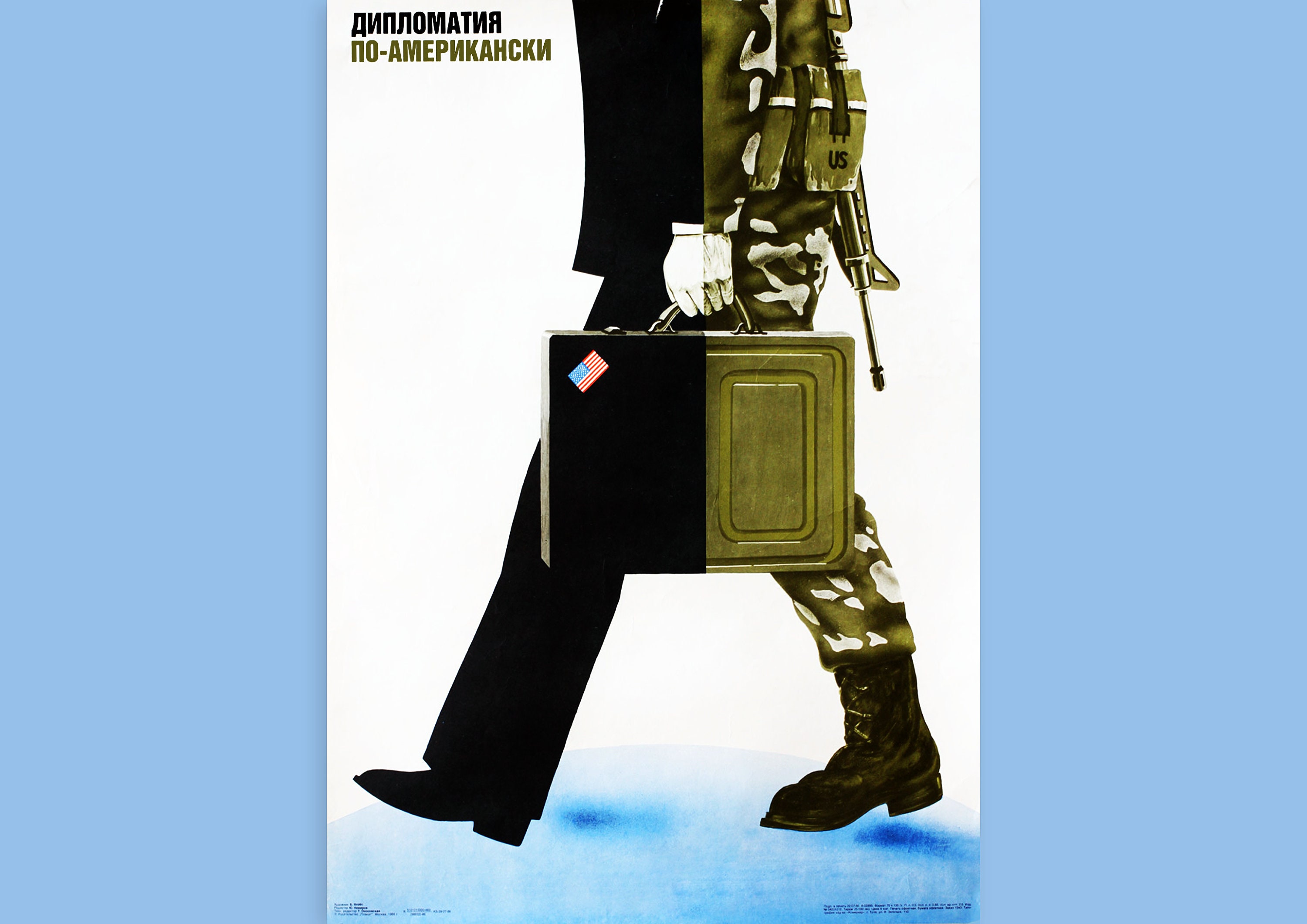 Diplomacy the American Way - 1980s Cold War Soviet Anti-american ...