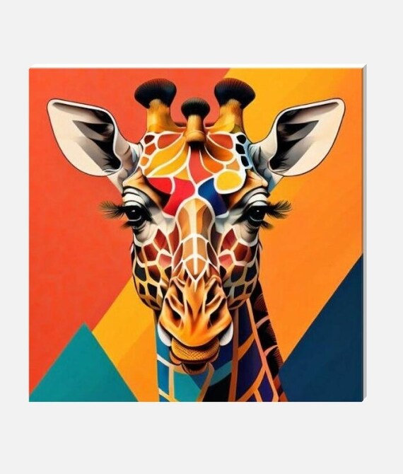 Cubism Giraffe