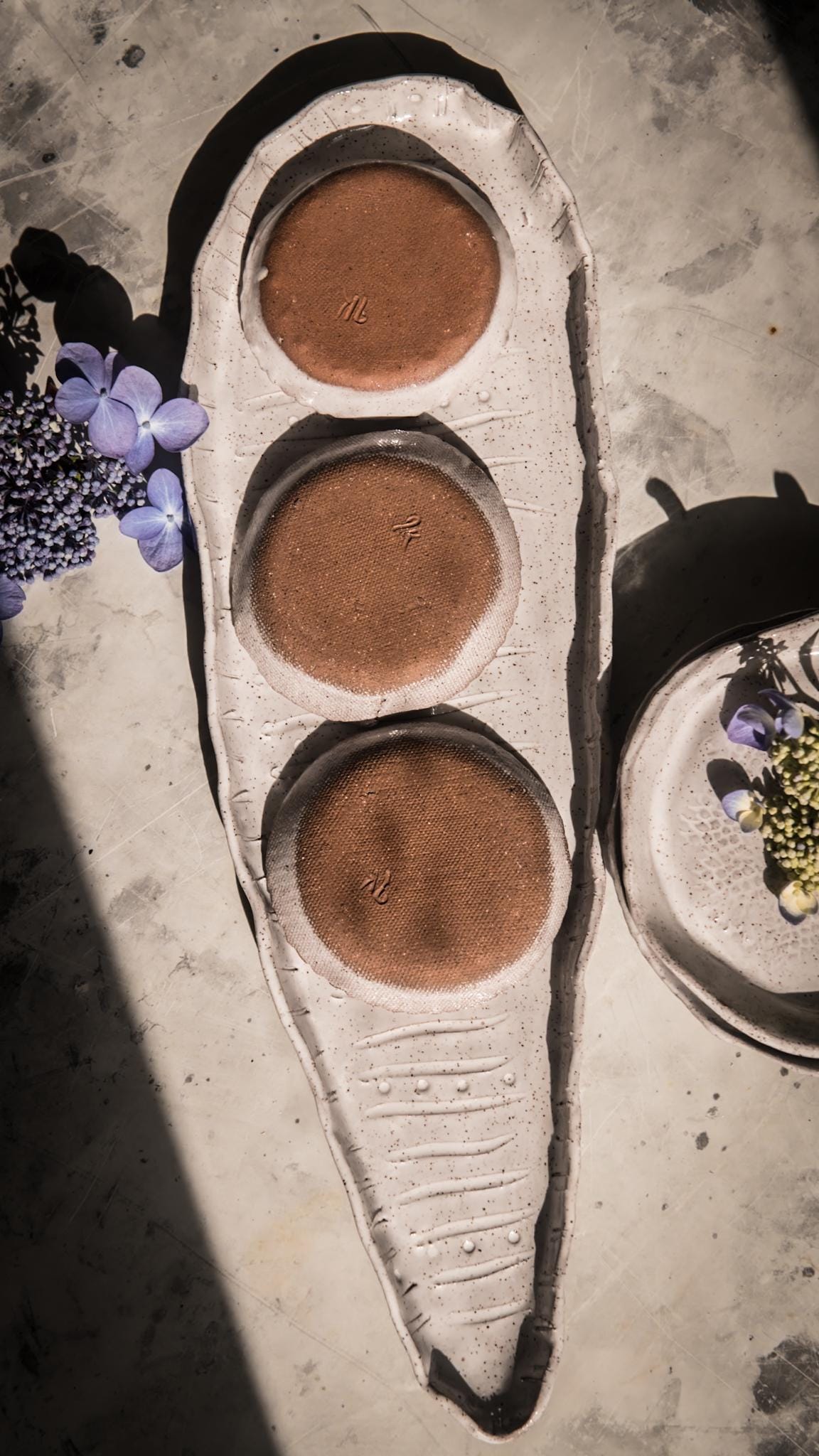 Handmade Ceramic Small Assorted Plates- Set of 4 - Etsy