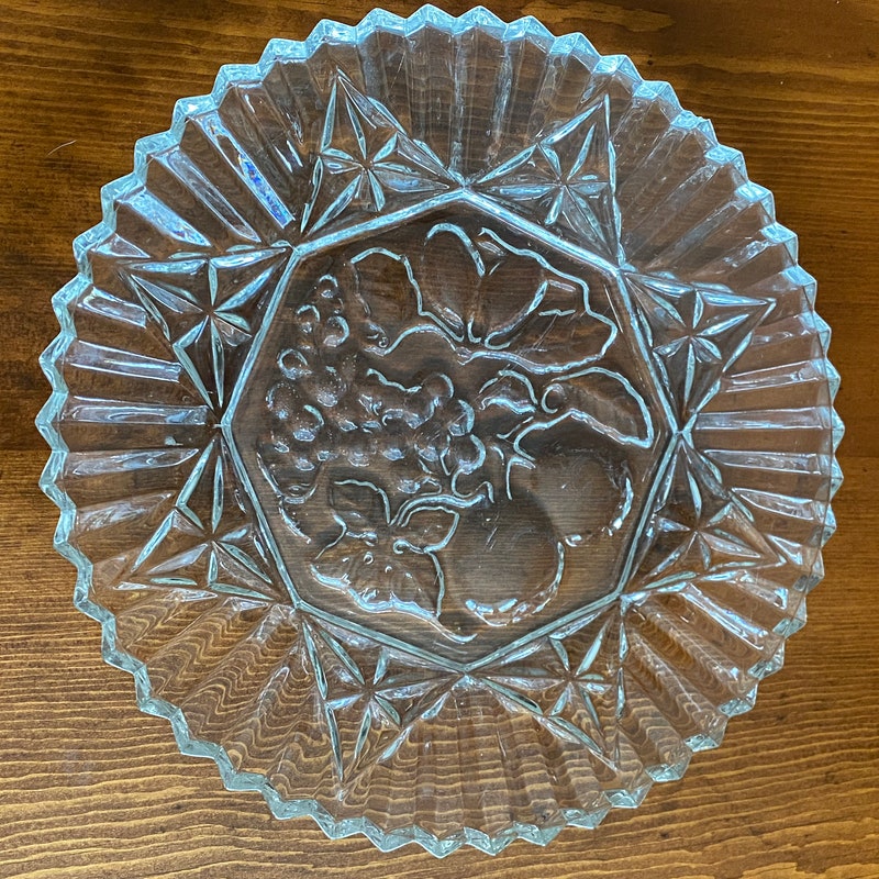 Crystal Fruit Plate - Etsy