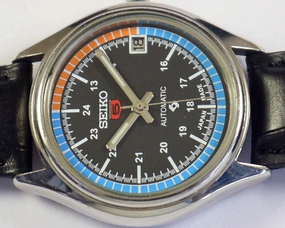 Vintage Seiko 5 Automatic Japan Refurbished Mens Wrist Watch Mechanical ...