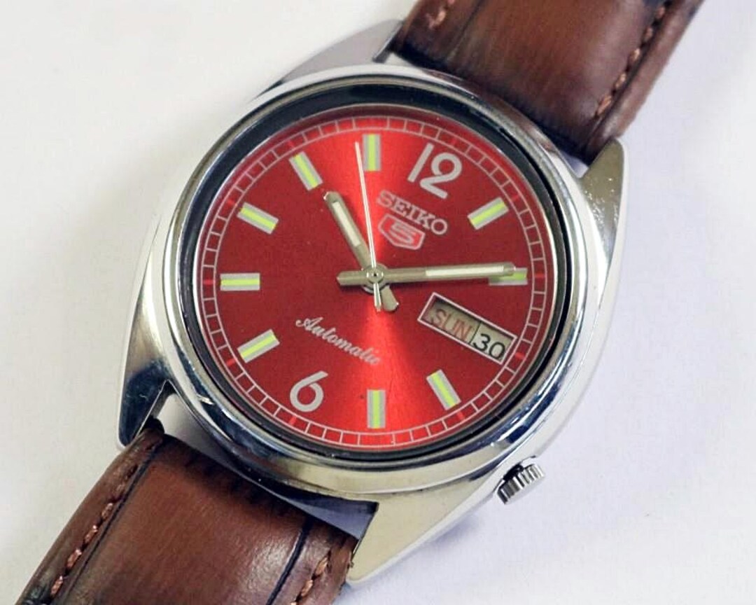 Vintage Refurbished Seiko 5 Automatic 7009A Japan Mens Wrist Watch ...
