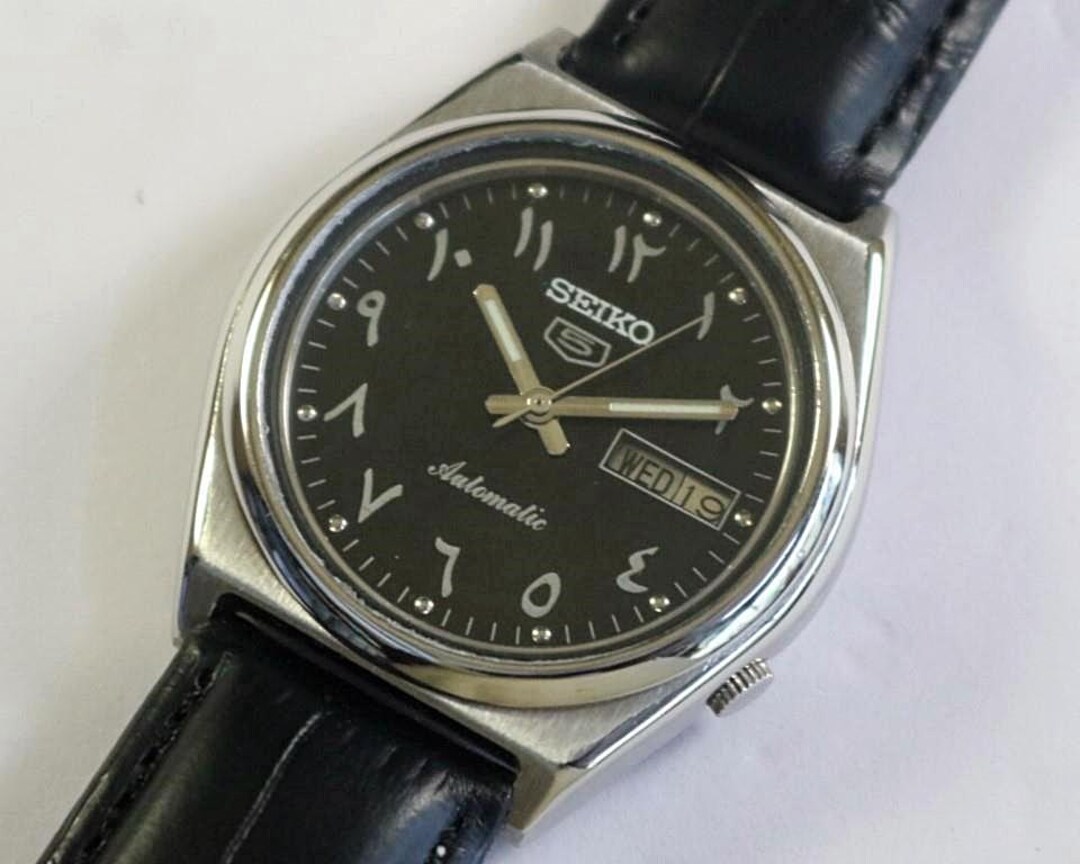 Vintage Seiko 5 Automatic 7S26A Japan Refurbished Mens Wrist Watch ...