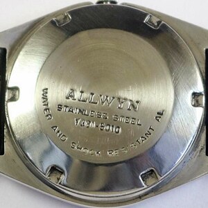 Vintage Allwyn Automatic Indian Mens Wrist Watch Mechanical 21 Jewels ...