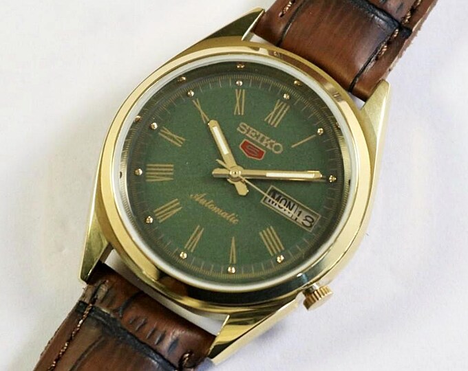 Vintage West End Watch Co Jawan Automatic Silver Dial Date Day 17jewels ...