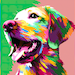 Pop Art Pet Portrait, Custom Pet Pop Art, Pop Art Dog Portrait, Pet Pop ...