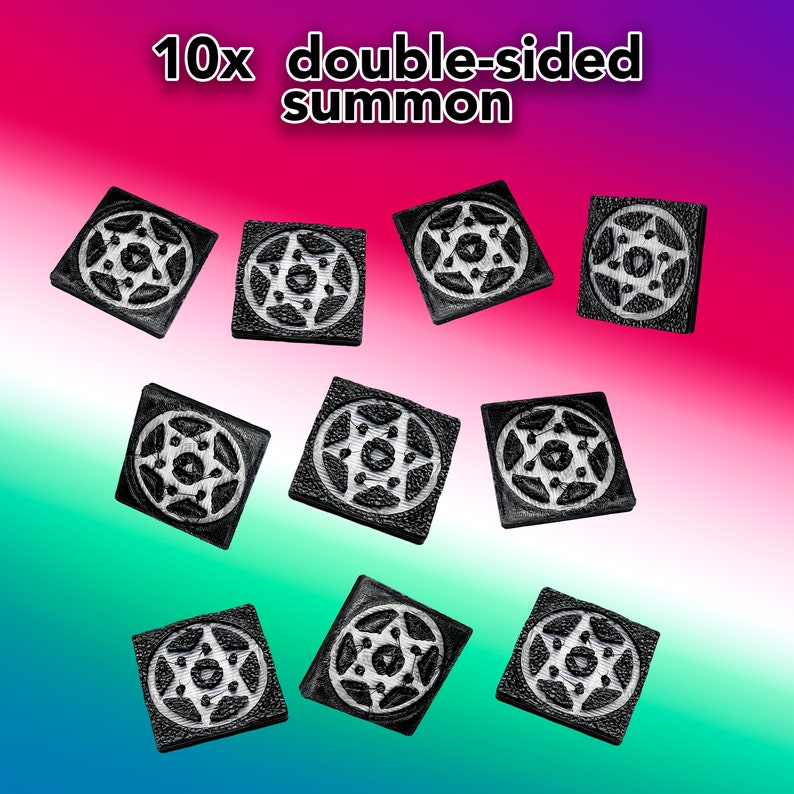 32 Gloomhaven Monster Standee 5 Conditions Gold & Silver Dial - Etsy