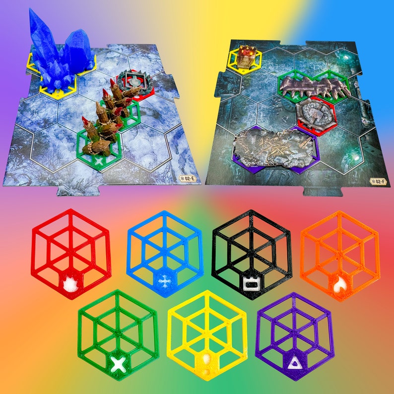 Frosthaven Overlay Terrain Markers for Identifying Type - Etsy