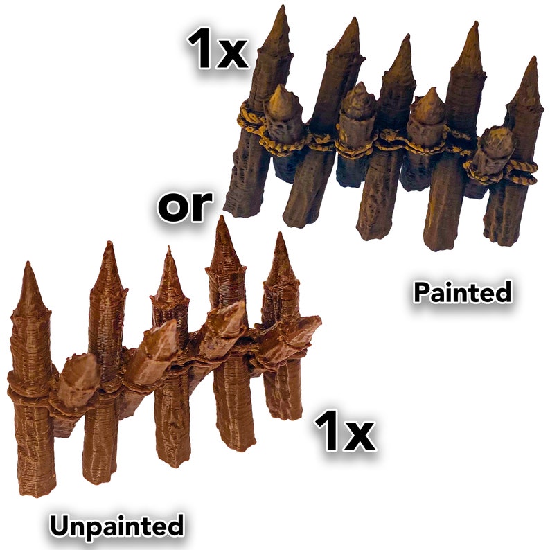 Gloomhaven JOTL Spike Barricades Palisade Stake Barriers up - Etsy