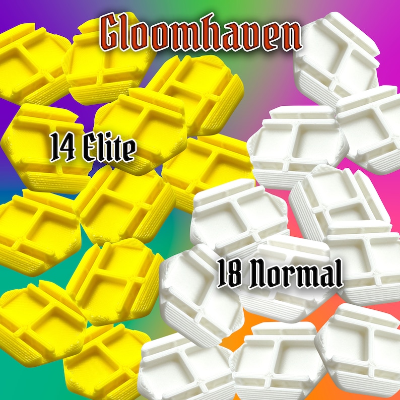 Frosthaven Affordable Monster Standee Bases 32 /34 Piece - Etsy