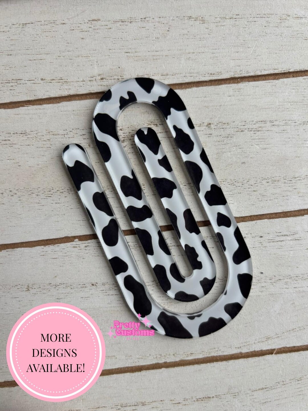 Safari Themed Acrylic Paperclips, Planner Paperclip, Jumbo Paperclip ...