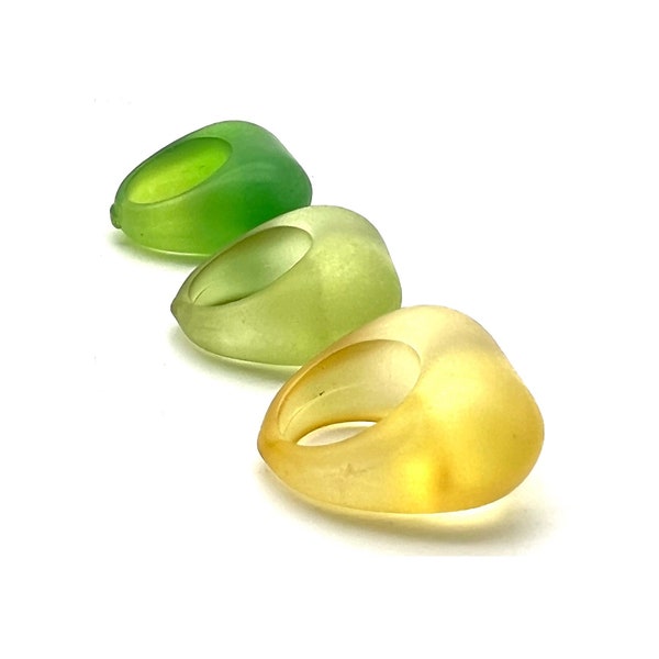 Lucite Ring - Etsy UK