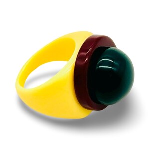 Vintage 1960s MOD Statement Rings, Authentic 60s Mod Rings, 60s ...