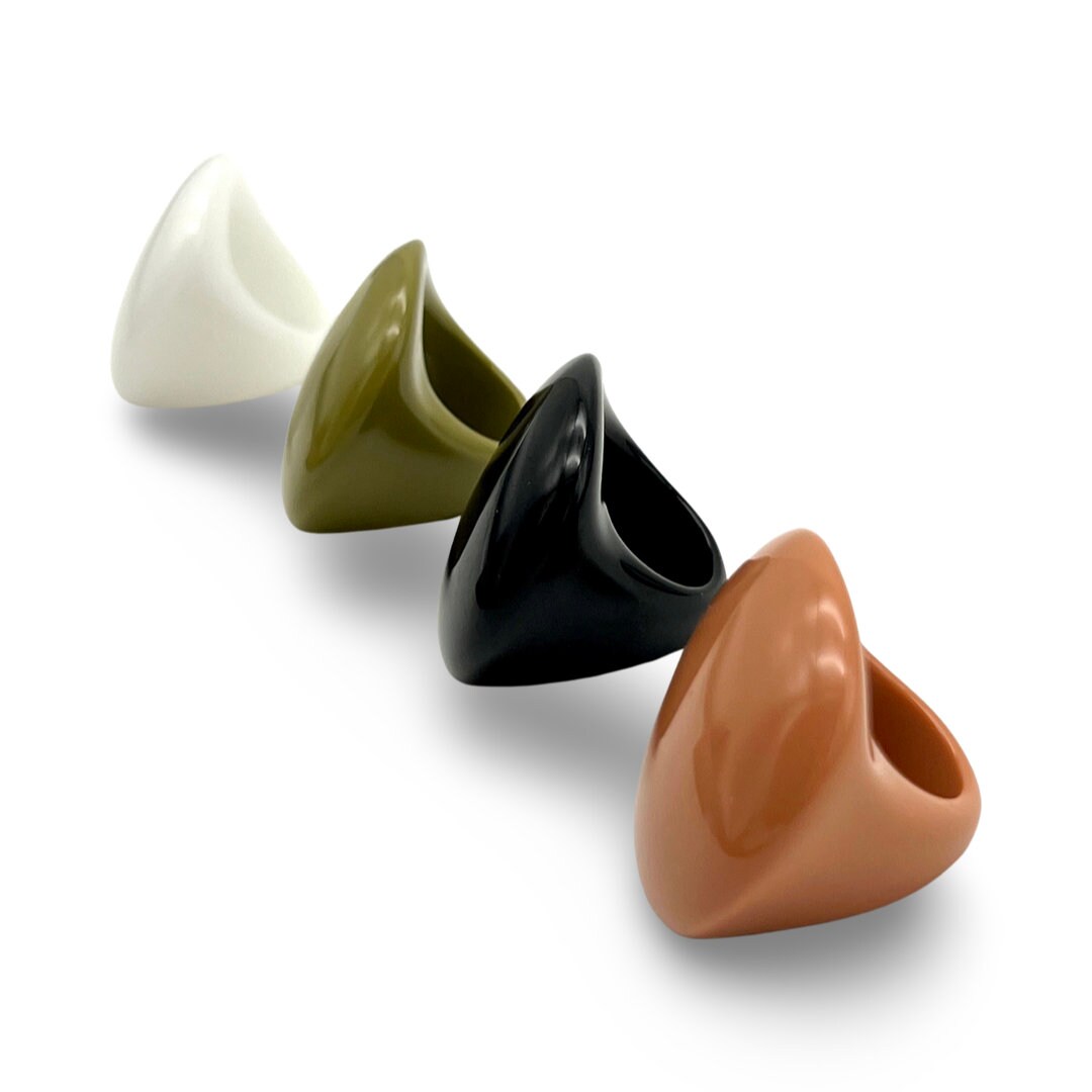 Vintage 1960s MOD Statement Rings, Authentic 60s Mod Rings, 60s ...