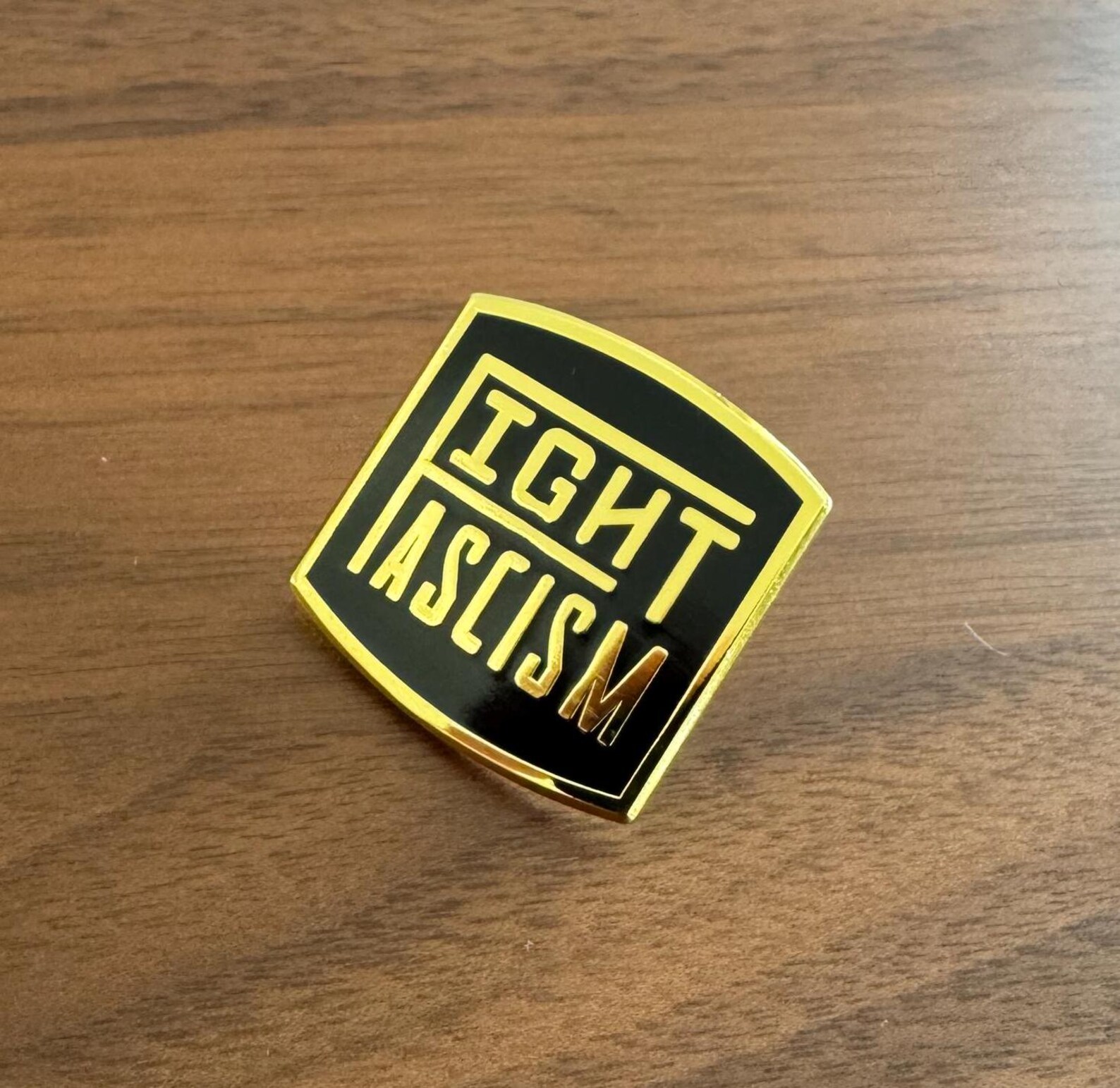 Fight Fascism Hard Enamel Pin, Anti Fascist, Protest Pins, Activism ...