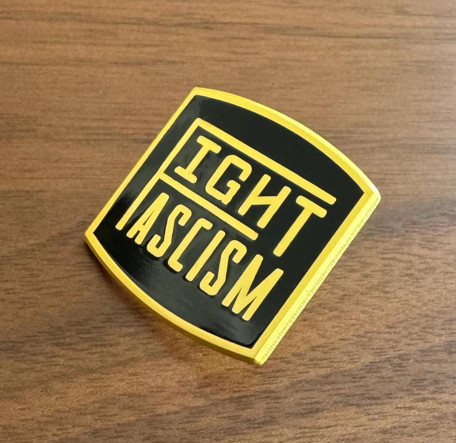Fight Fascism Hard Enamel Pin, Anti Fascist, Protest Pins, Activism ...