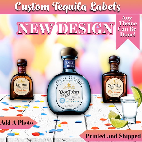 Custom Don Julio Label - Etsy
