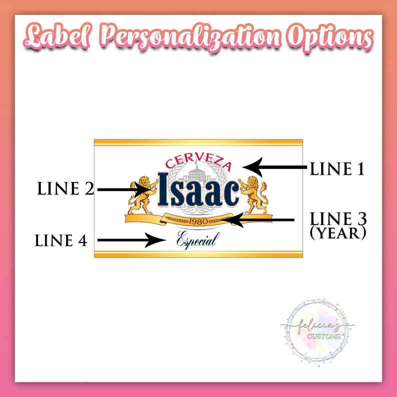 Custom Modelo Beer Labels Print and Ship - Etsy