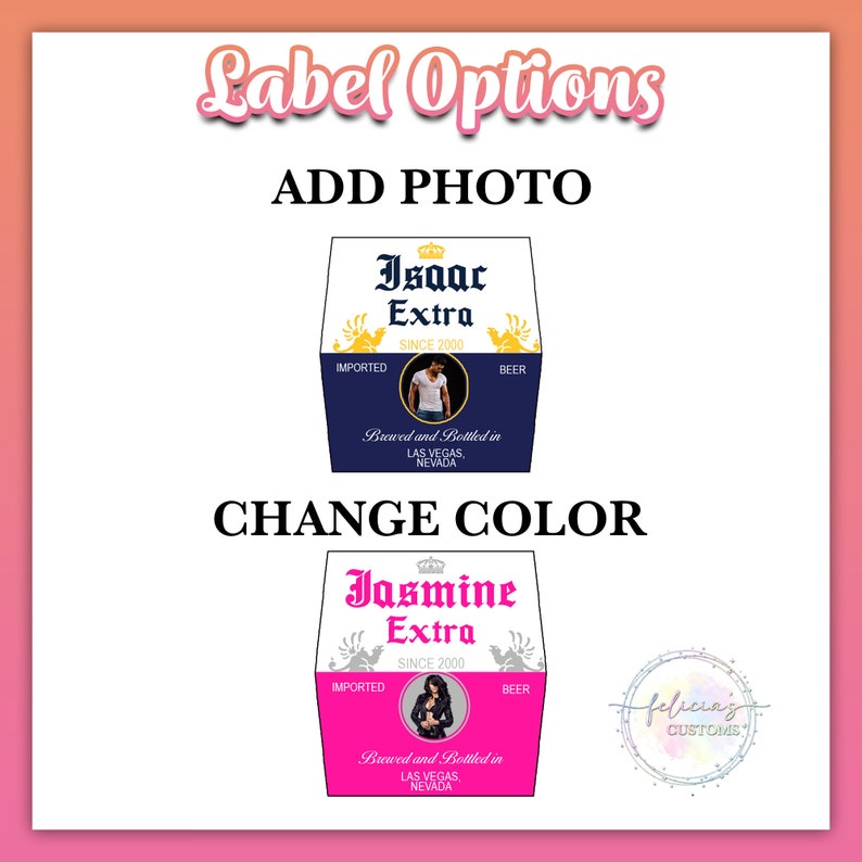 Custom Corona Beer Labels Print and Ship - Etsy