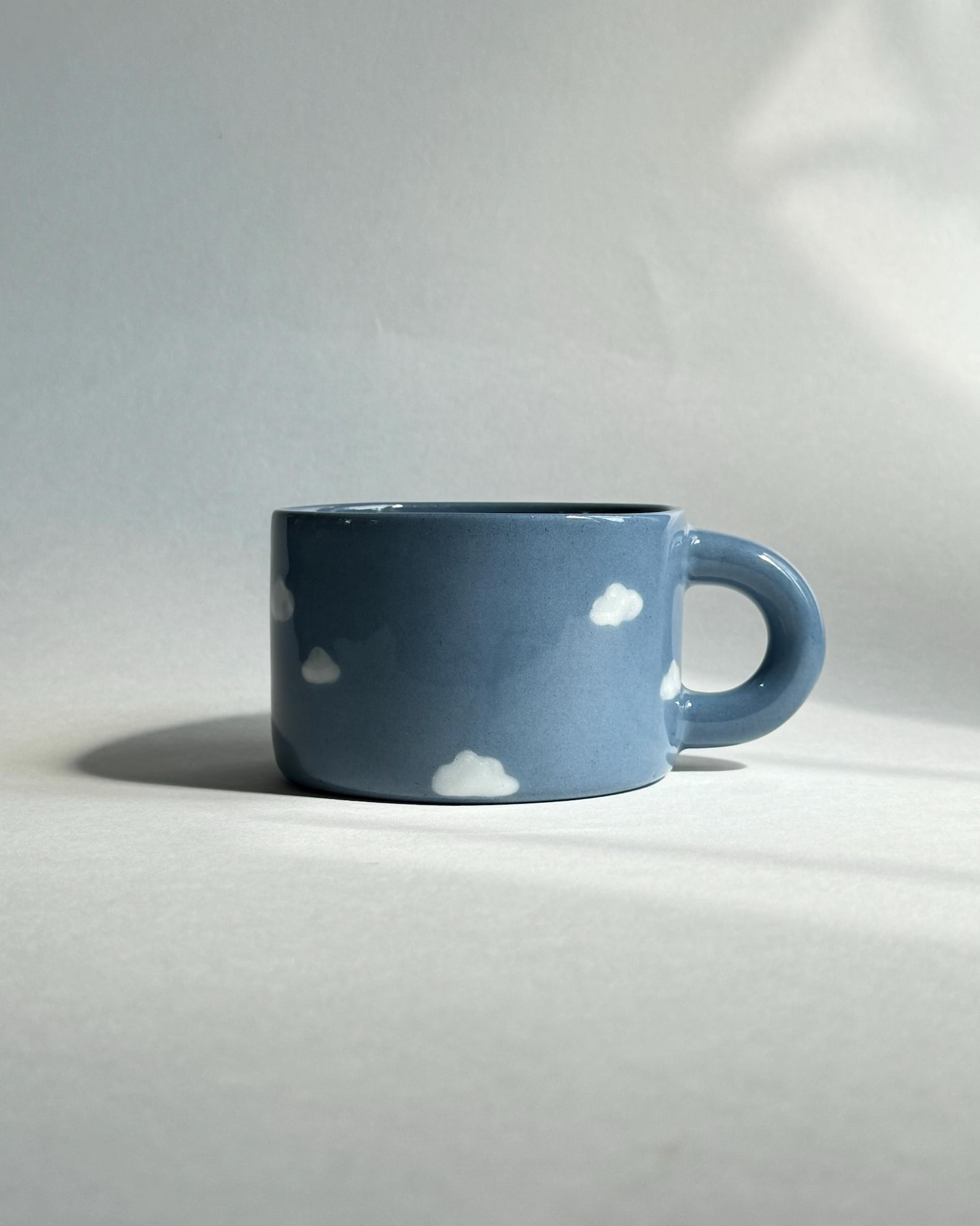 Cloud Mug, Unique Blue Sky Porcelain Mug, Cute Coffee Mugs, Aesthetic ...