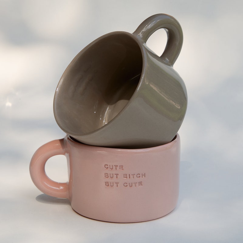 Handmade Snarky Mug - Etsy UK