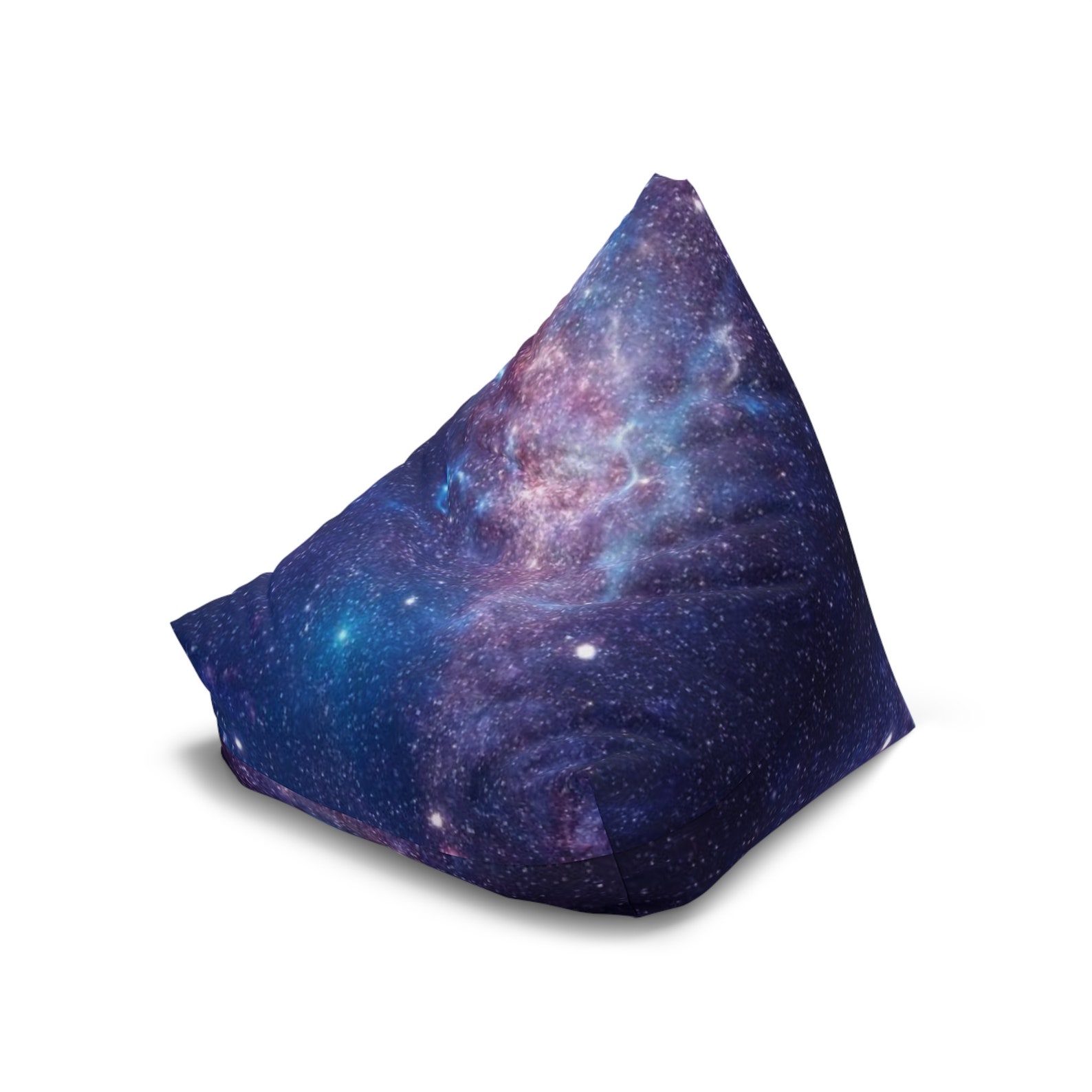 Galaxy Bean Bag Chair Cover Solar System Stars Intergalactic Design ...