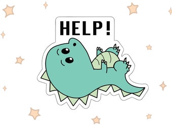 Falling Down Sticker - Etsy