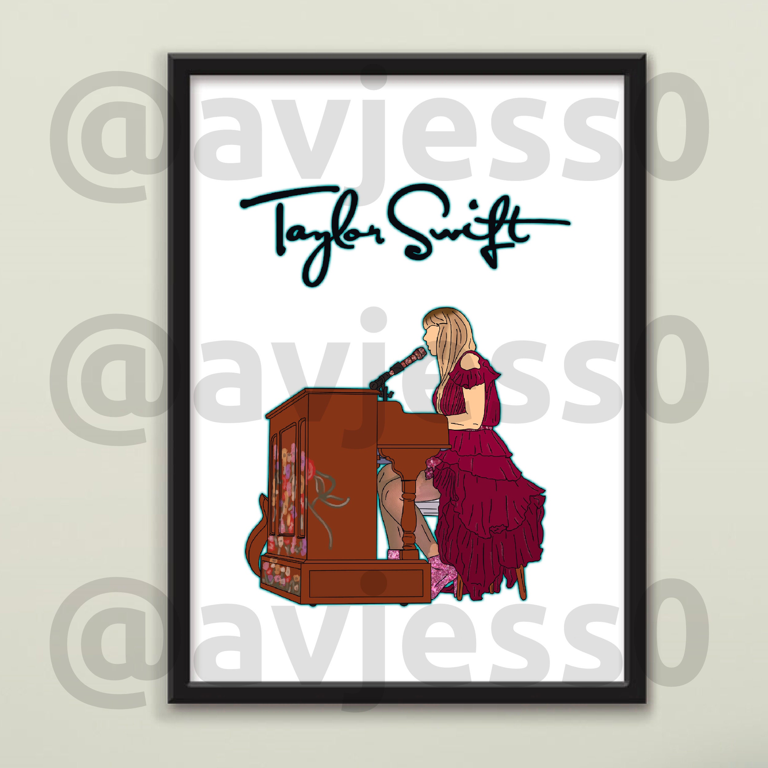 Taylor Swift the Eras Tour Debut Night Outfits Digital Download: Taylor ...