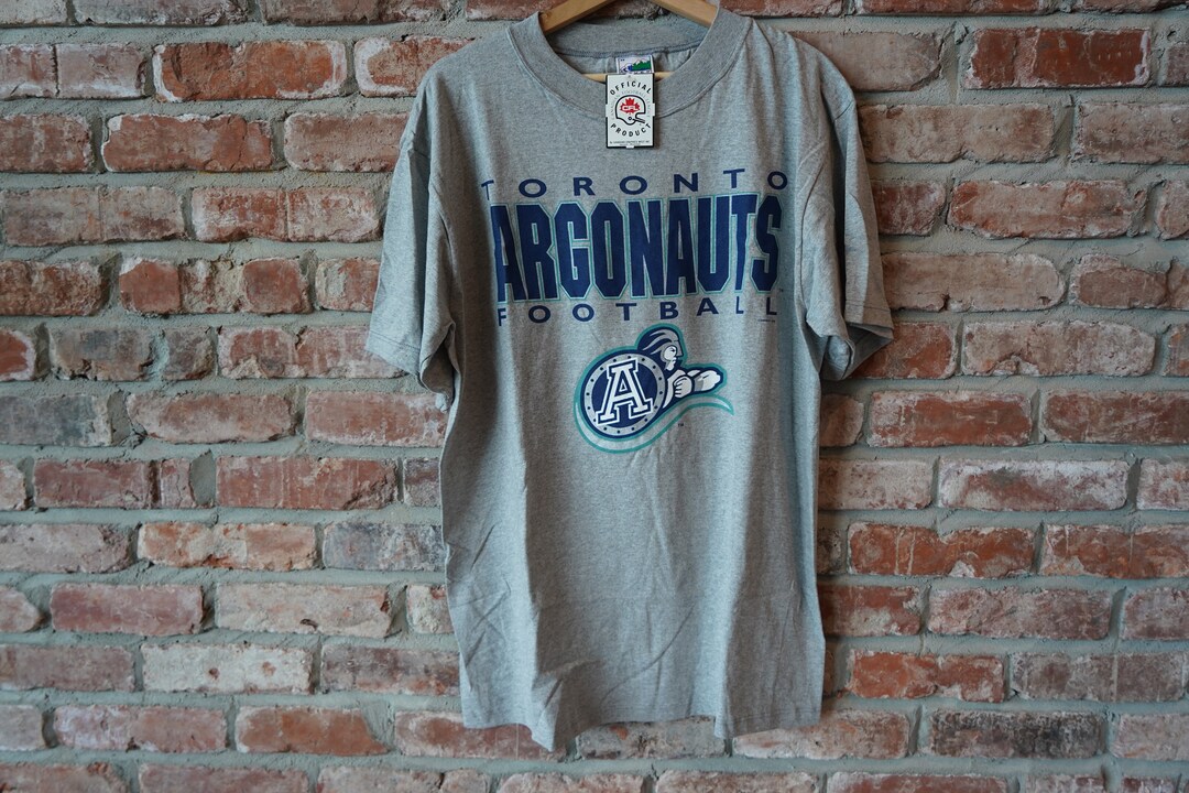 Vintage Nwt CFL 90s Toronto Argonauts Grey Cup Football T Shirt New ...