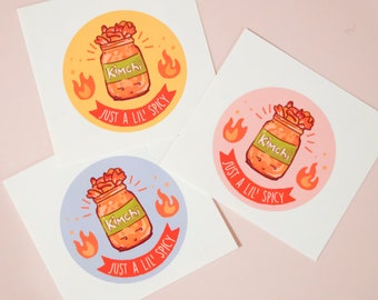 Kimchi Sticker - Etsy